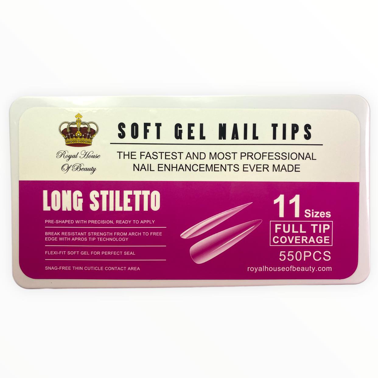 Soft Gel Nail Tips and Adhesive – Royal House of Beauty