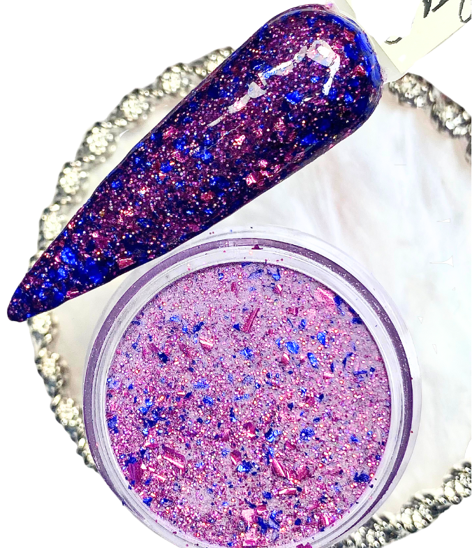 Mythical Purple Glitter Dip Powder – Royal House of Beauty
