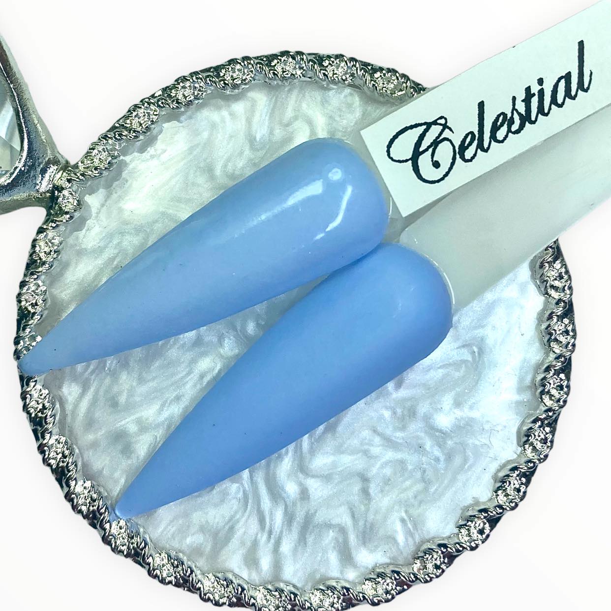 Celestial Solid Blue Dip Powder – Royal House of Beauty